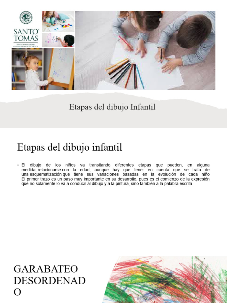 Etapas del Dibujo Infantil | PDF | Dibujo | Pinturas