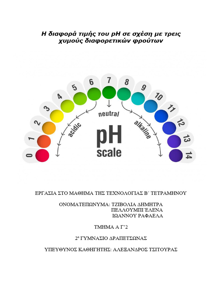 ΕΡΓΑΣΙΑ ΣΤΟ ΜΑΘΗΜΑ ΤΗΣ ΤΕΧΝΟΛΟΓΙΑΣ | PDF
