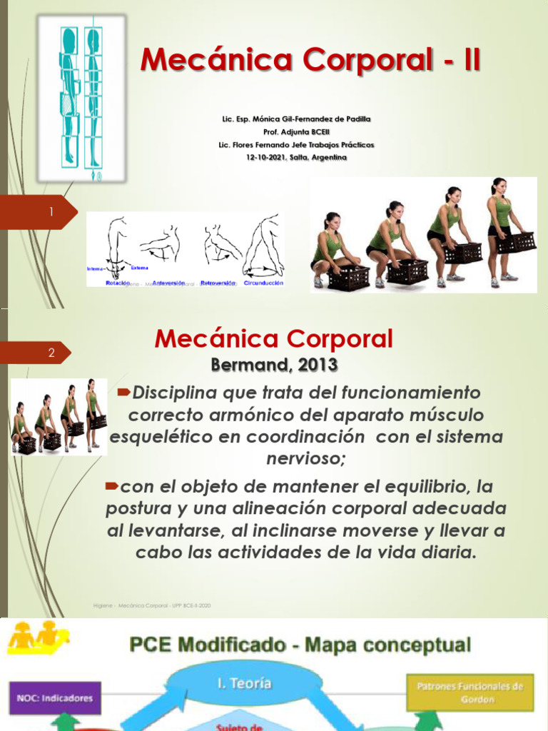 Mecánica Corporal II | PDF