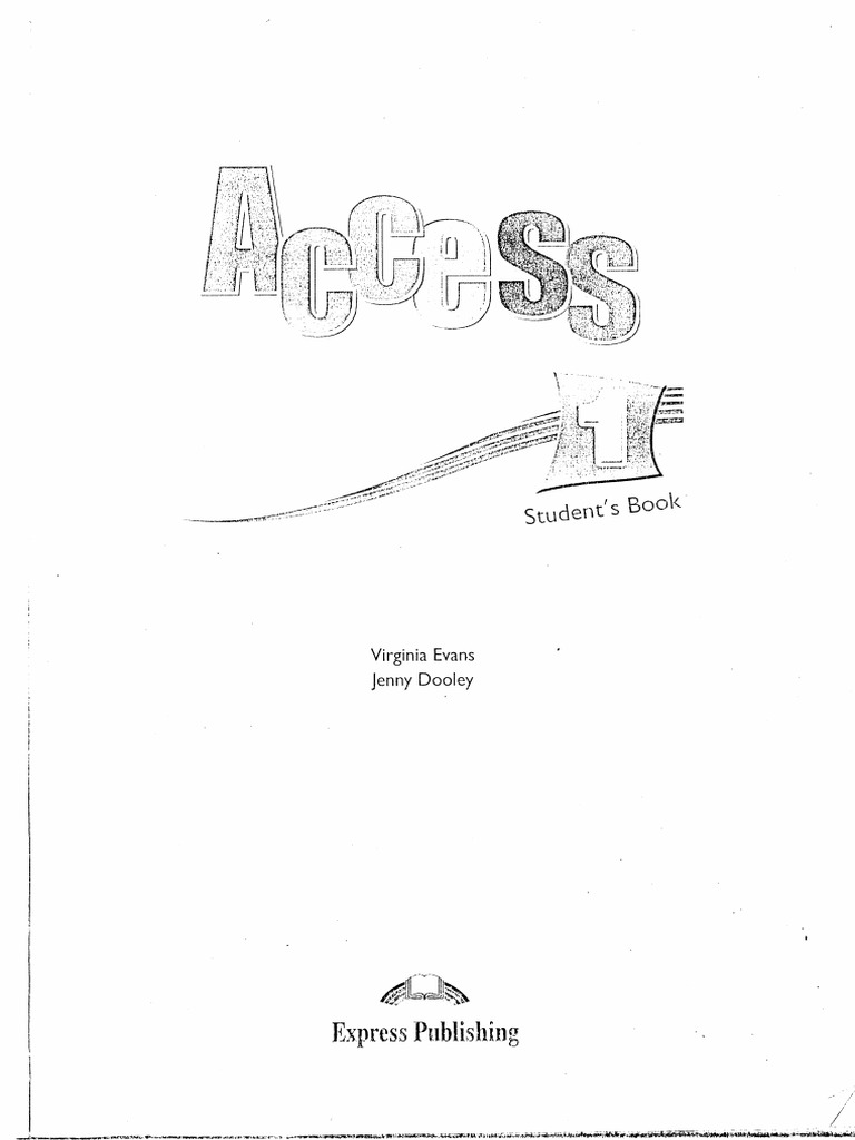 Access 1 Students Book | PDF