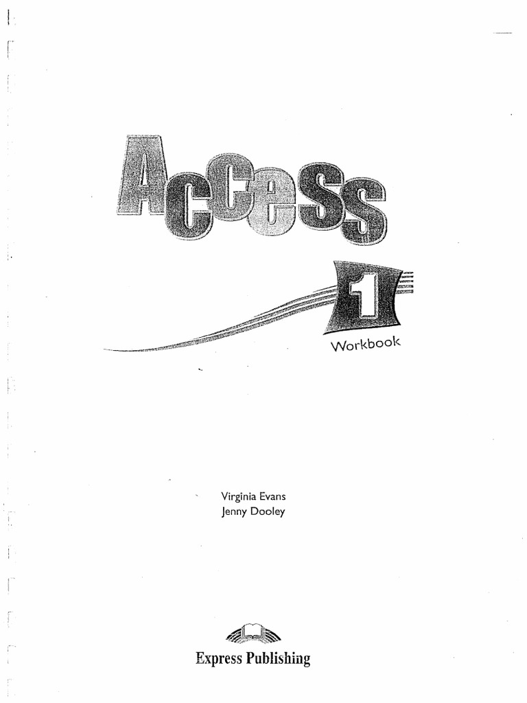 Access 1 Workbook | PDF