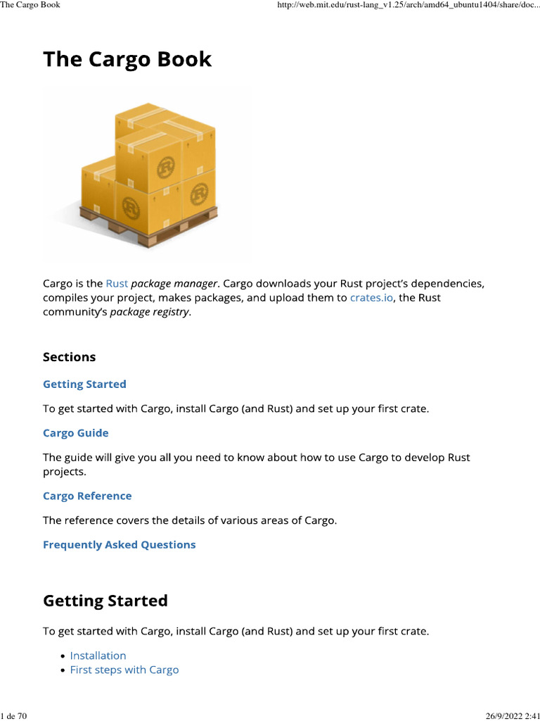 Understanding Cargo in Rust Programming | PDF | Home & Garden | Computers