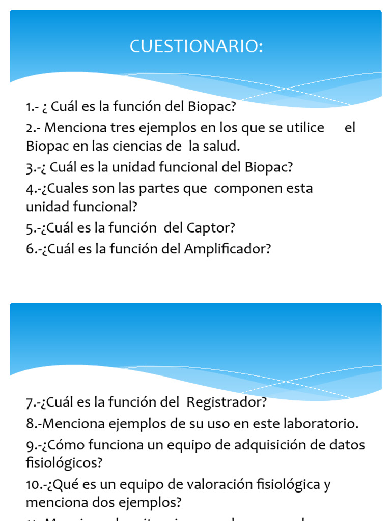 Practica 1 Biopac | PDF