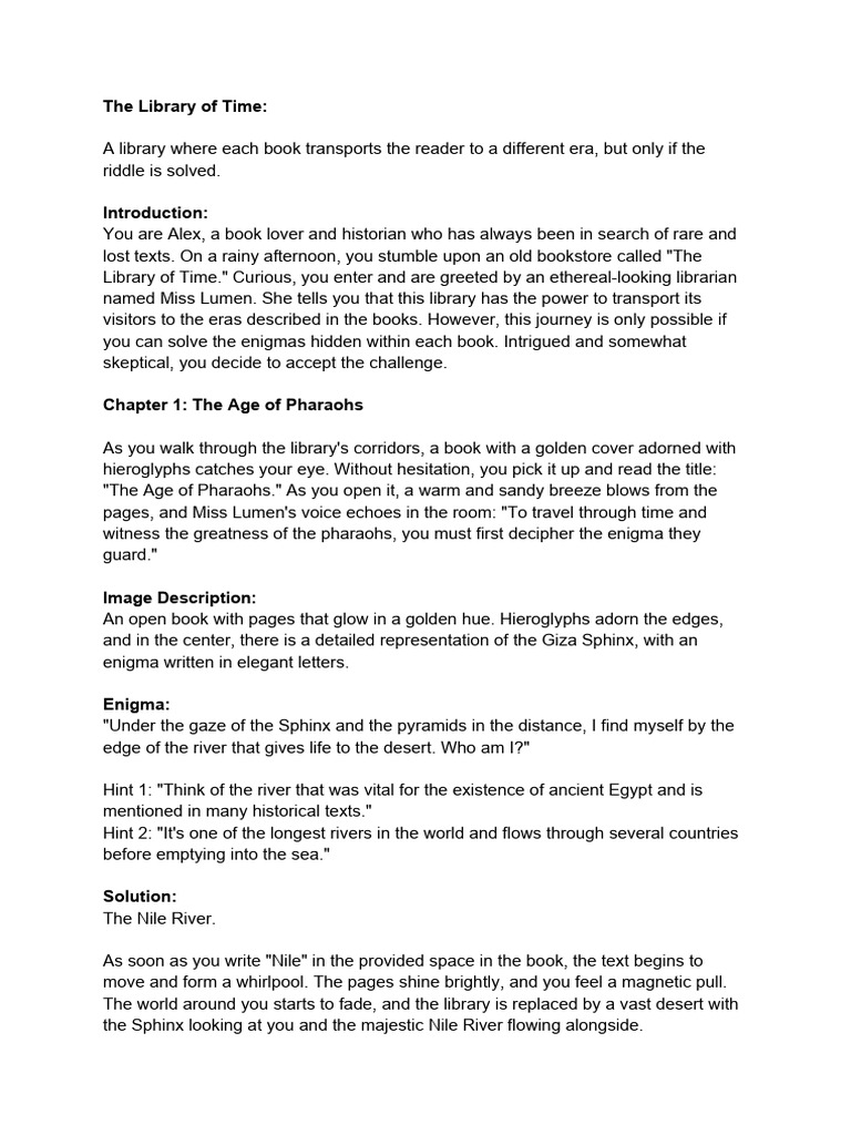 The Library of Time | PDF