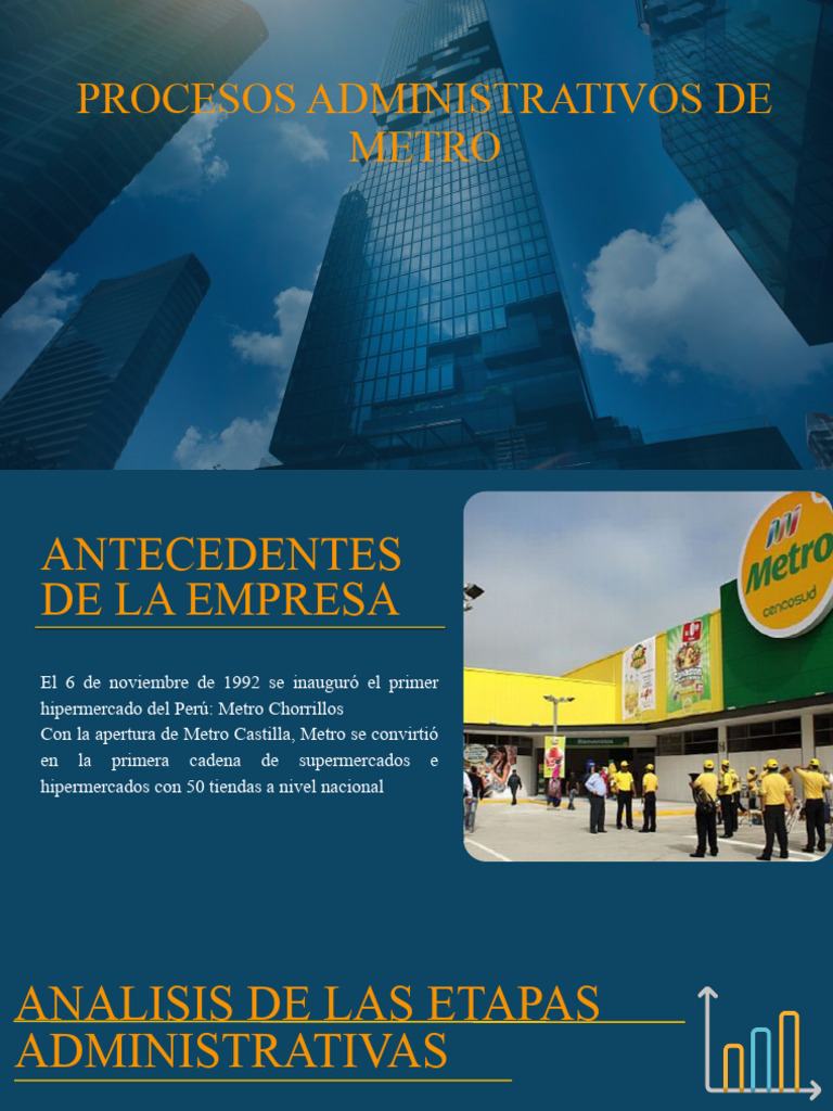 Estructura Administrativa de Metro | PDF