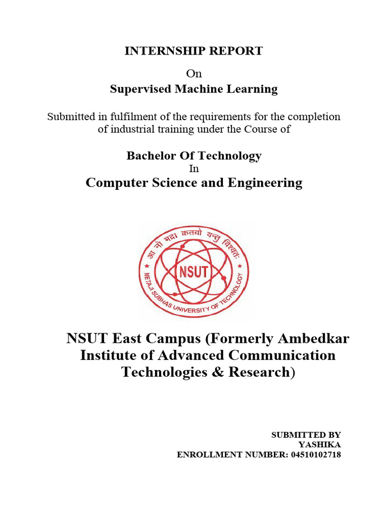 Industrial Training Report | PDF