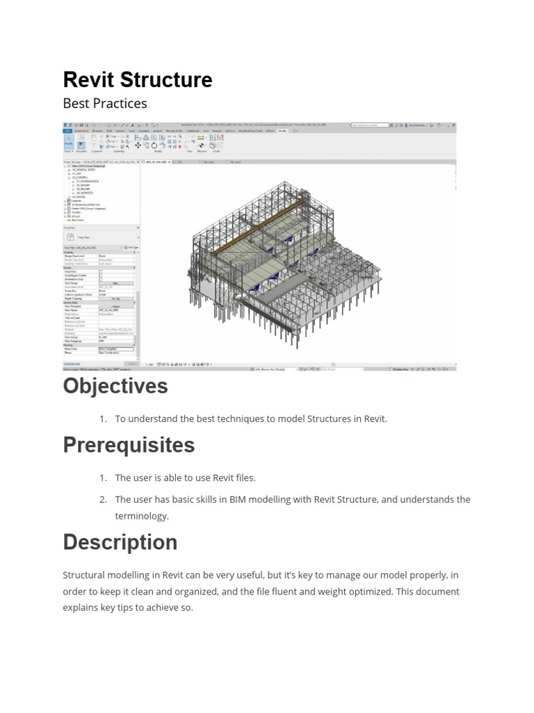 Revit Structure PRESEN ASS | PDF | Autodesk Revit | Building ...