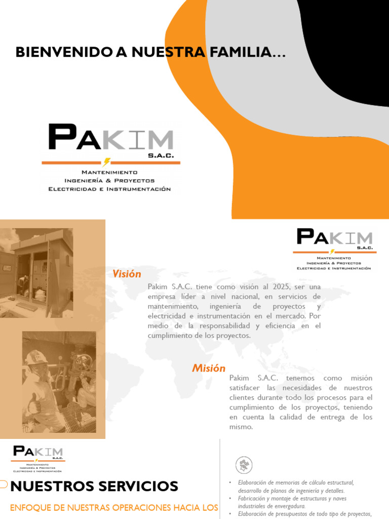 Pakim S.A.C.: Servicios de Mantenimiento Industrial | PDF | Calidad ...