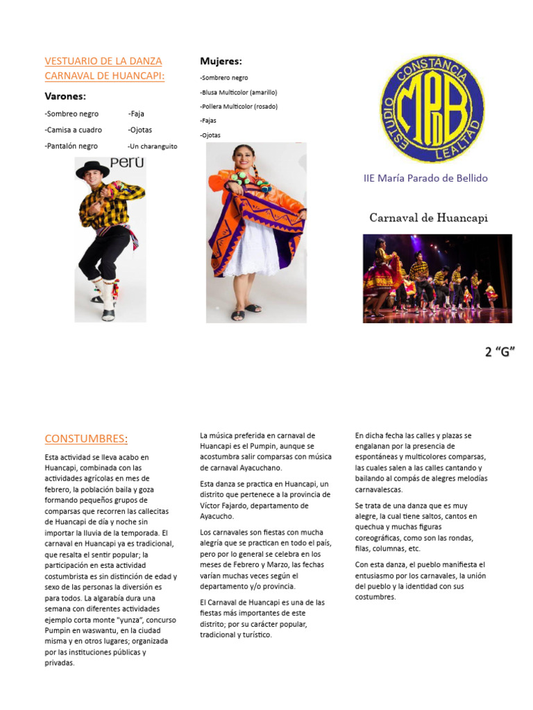 Carnavales de Huancapi | PDF