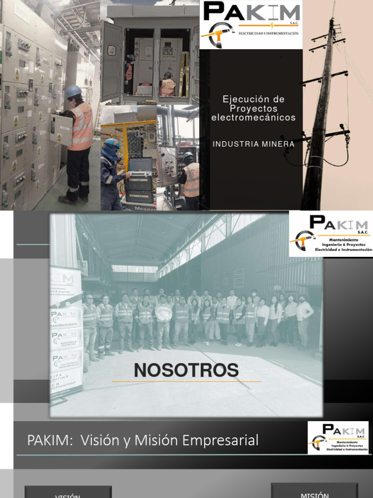 2. Pakim Brochure e&i | PDF | Ingenieria Eléctrica | Ingeniería