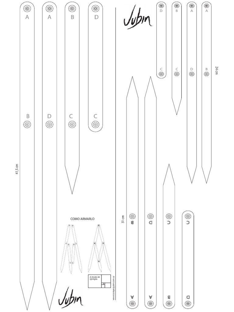 Cómo armar un compás áureo | PDF | Arte