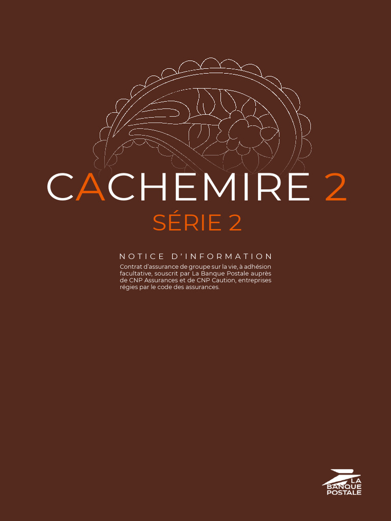 Notice Dinformation CACHEMIRE 2 SERIE 2 | PDF