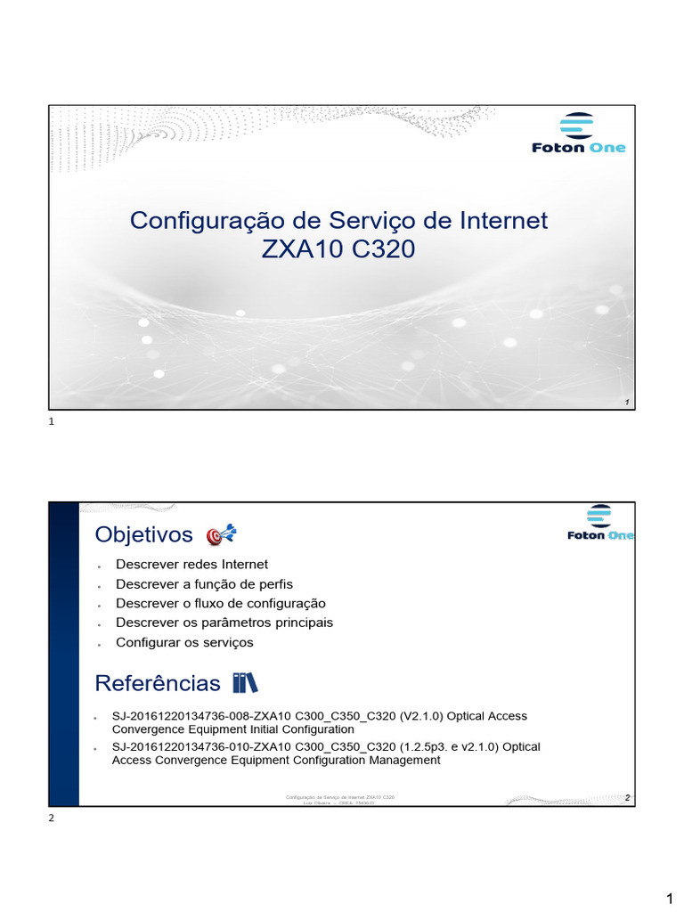 04-Configuracao Servico de Internet ZTE v5 | PDF | Rede local ...