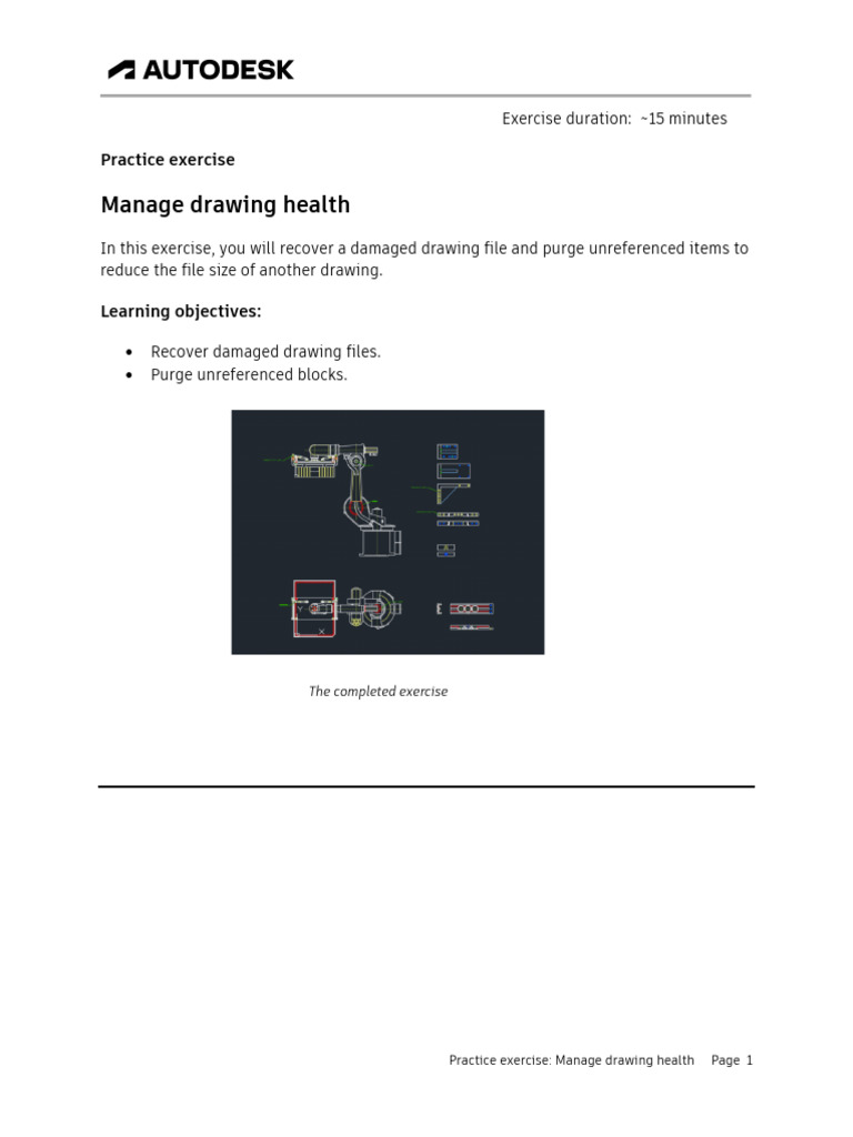 AutoCAD Drawing Recovery Guide | PDF