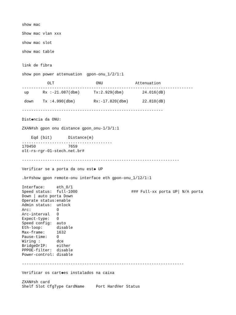 Comandos ZTE-c610 - MUITOOOOO BOOOOM | PDF | Computers