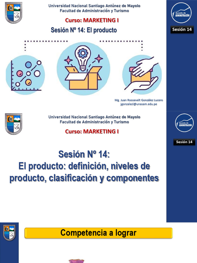 Clase 14 - El Producto | PDF | Marketing | Producto (Negocio)