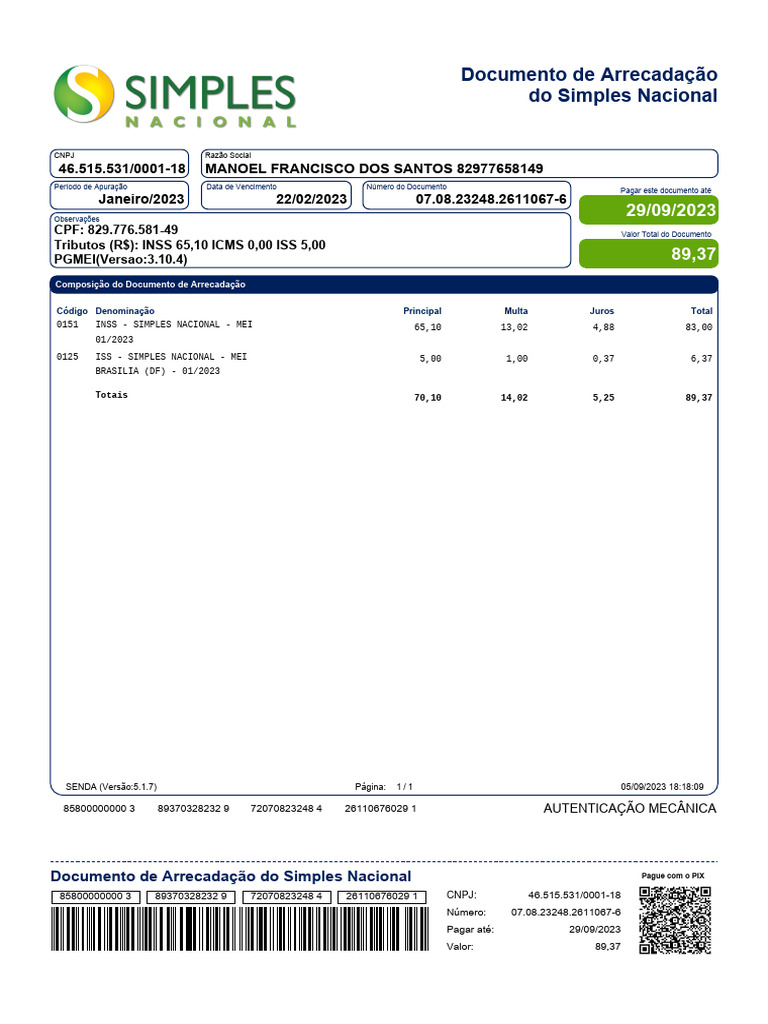 Das Pgmei 46515531000118 Ac2023 | PDF