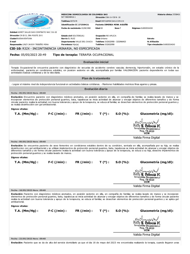 Barner | PDF | Terapia ocupacional | Cuidado de la salud