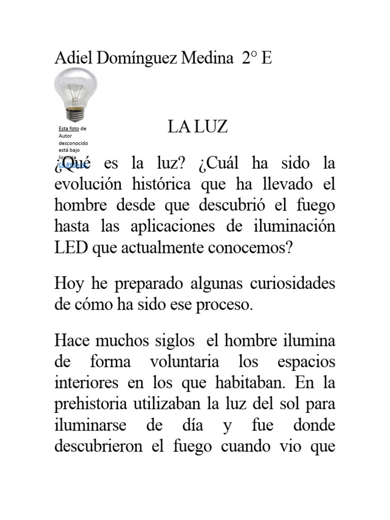 La Luz | PDF | Libros para adolescentes
