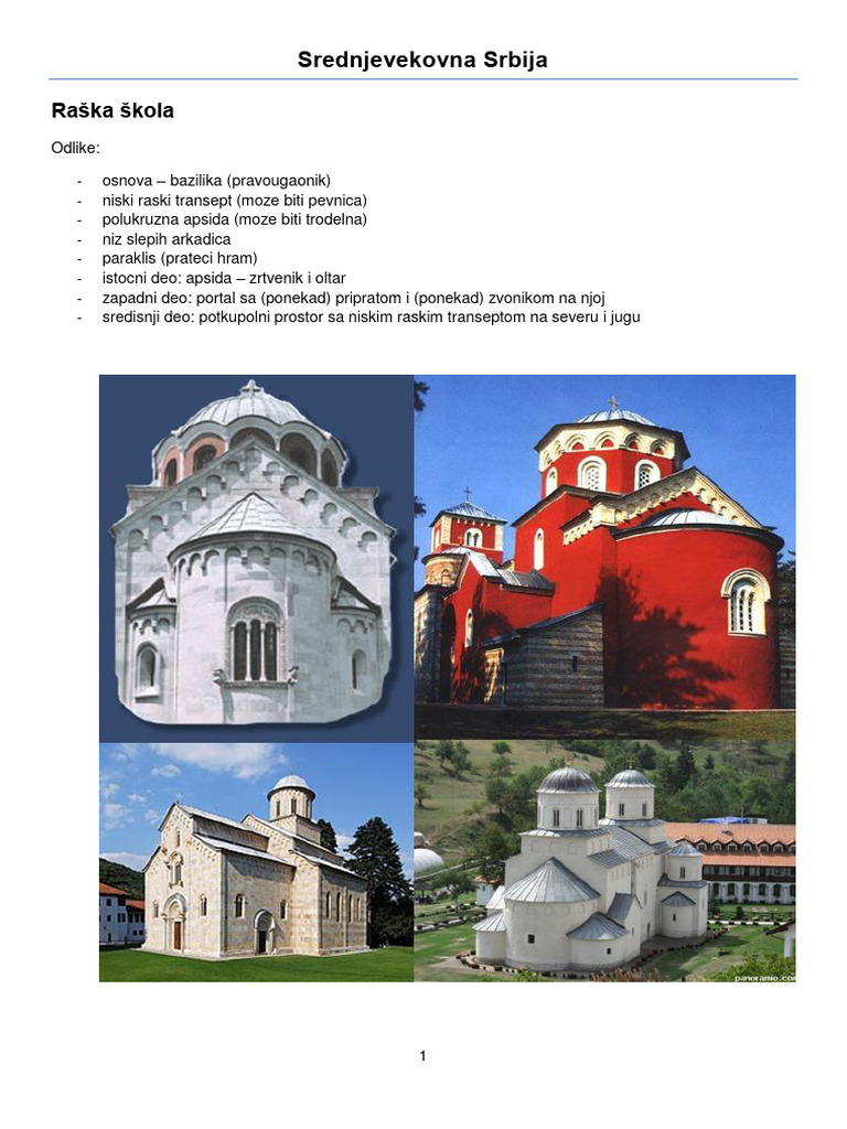 Srednjevekovna Srbija | PDF