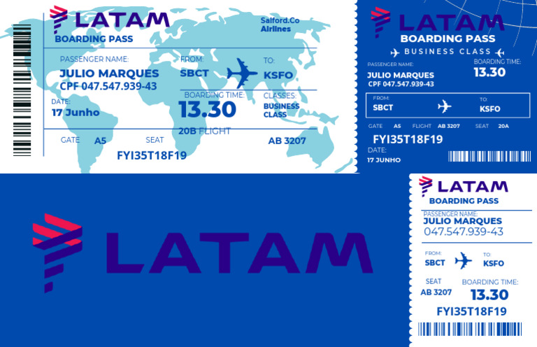 Business Class Boarding Pass Details | PDF