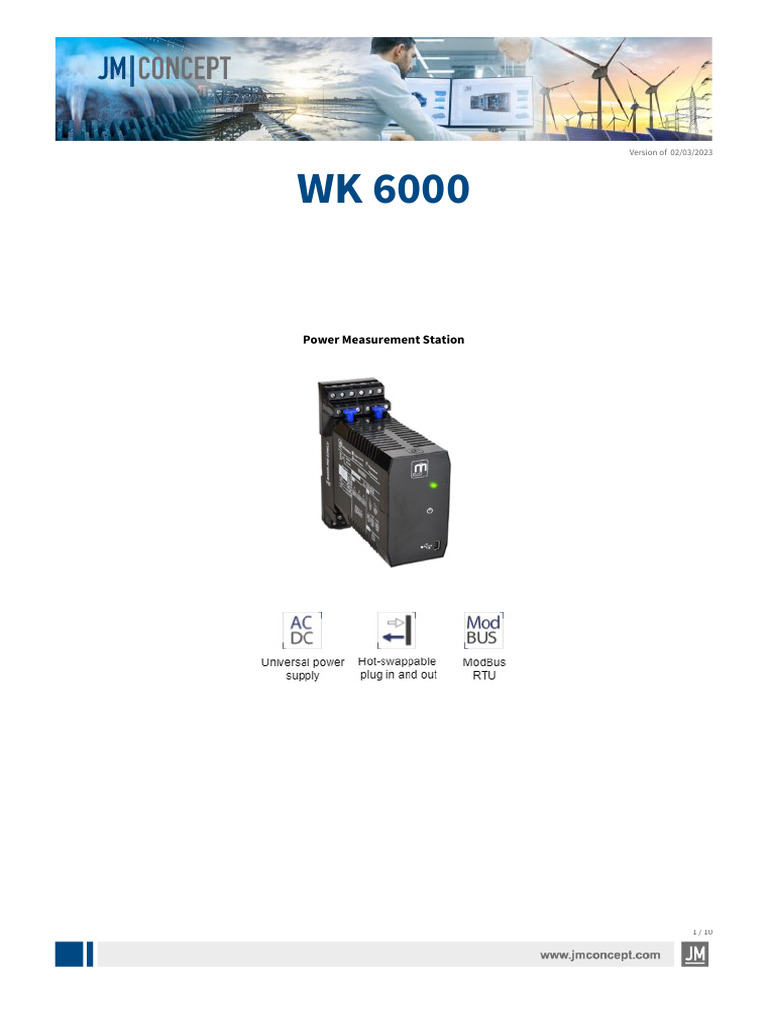 WK 6000 - COM - en | PDF