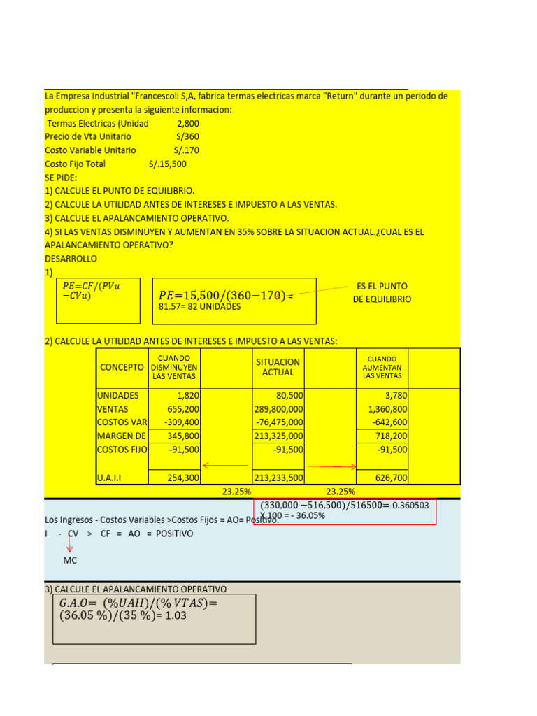 Tarea Sesion 13 El Gao | PDF | Apalancamiento (Finanzas) | Economias