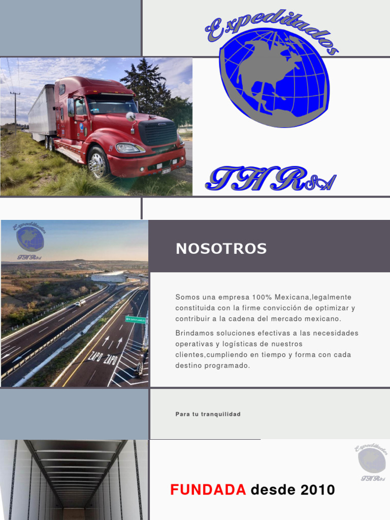 Soluciones Logísticas Efectivas THR | PDF | Negocios | Tecnología