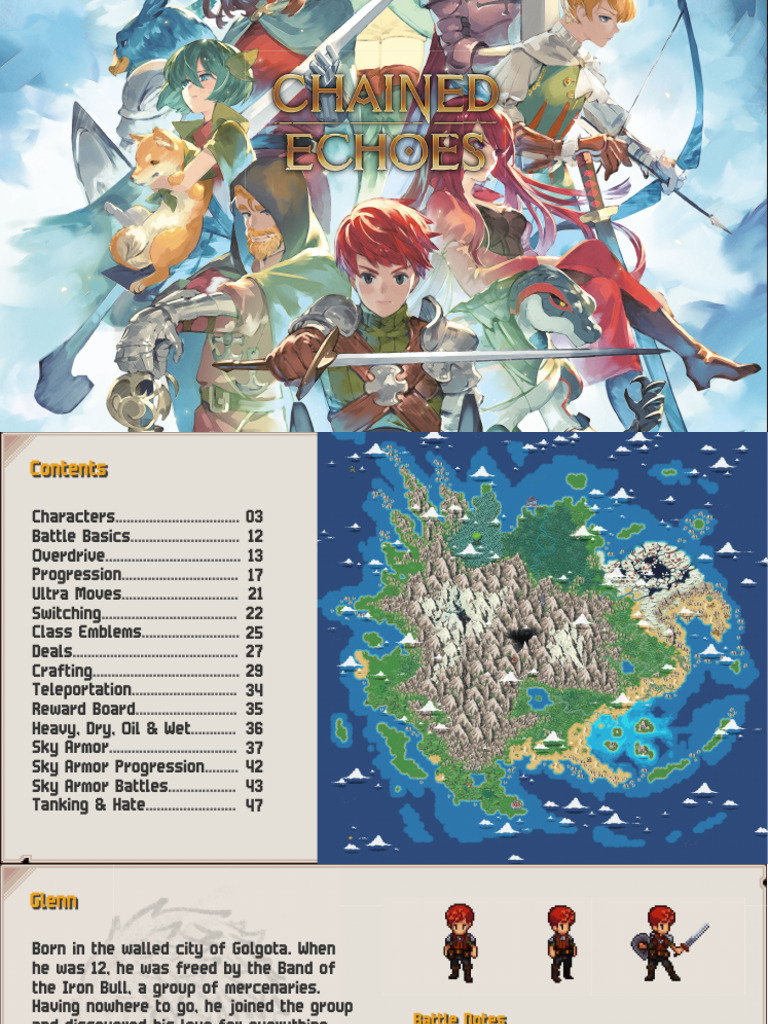 Chained Echoes Manual | PDF