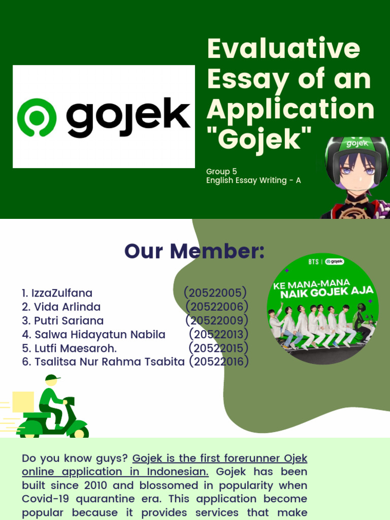 Evaluative Essay Gojek-1 | PDF | Prices | Market (Economics)