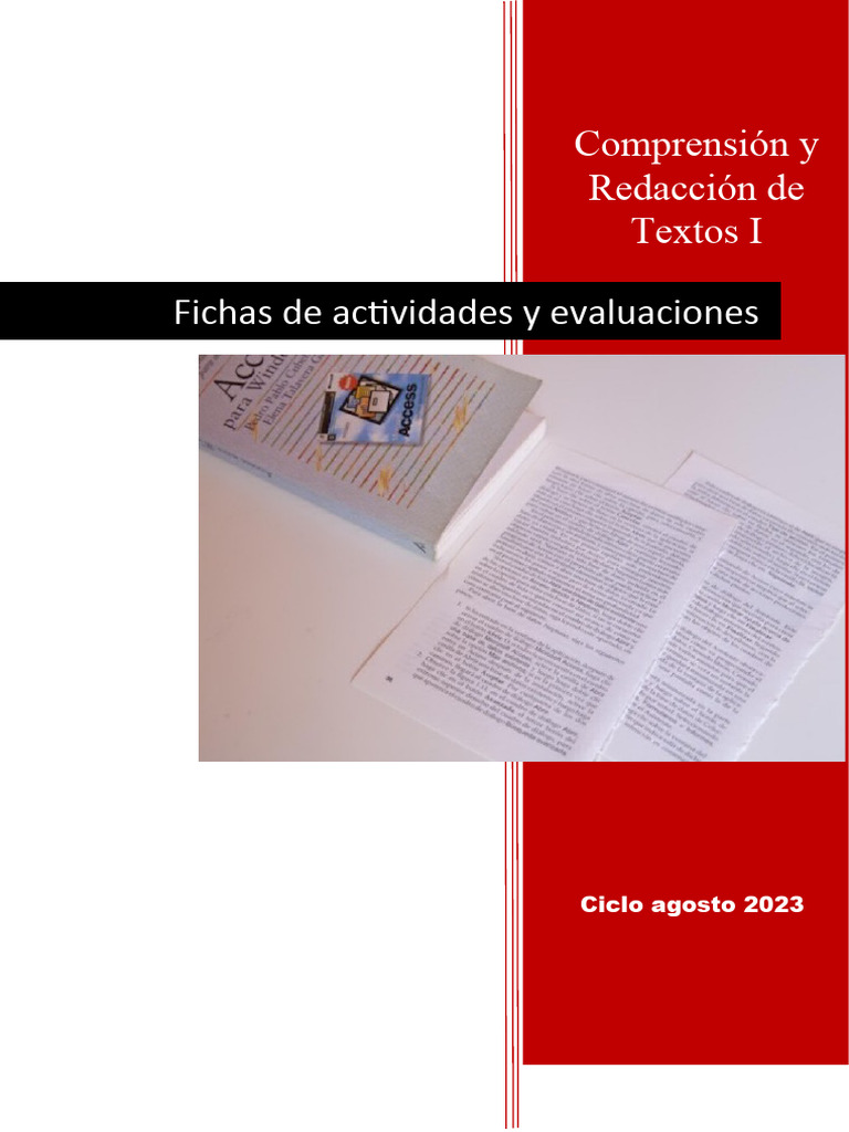 Cuadernillo Textos 1 Agosto - Ed | PDF | Crecimiento personal y profesional