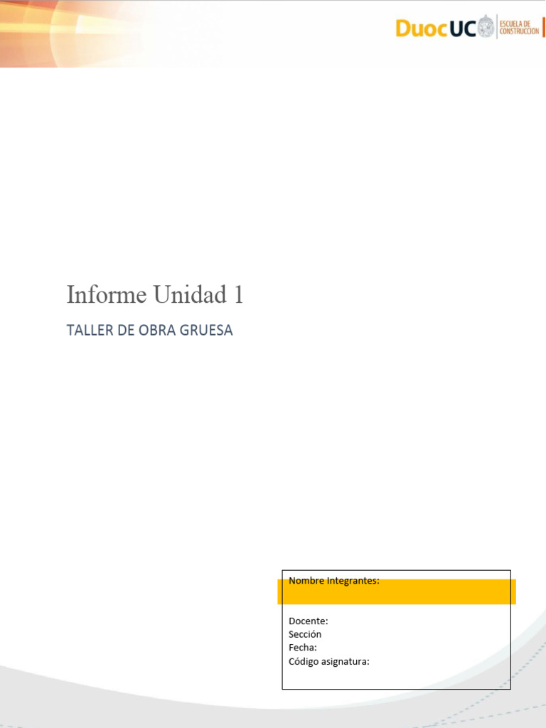 1.4.3 Formato de Informe Experiencia 1 | PDF