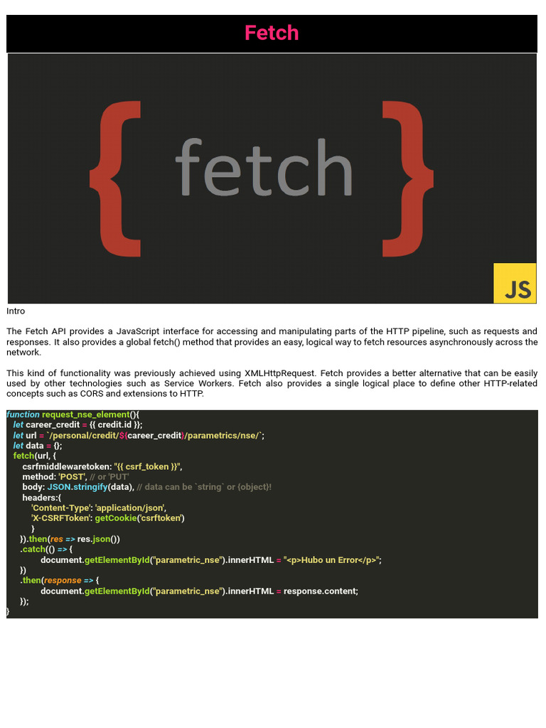 Guide - Fetch | PDF