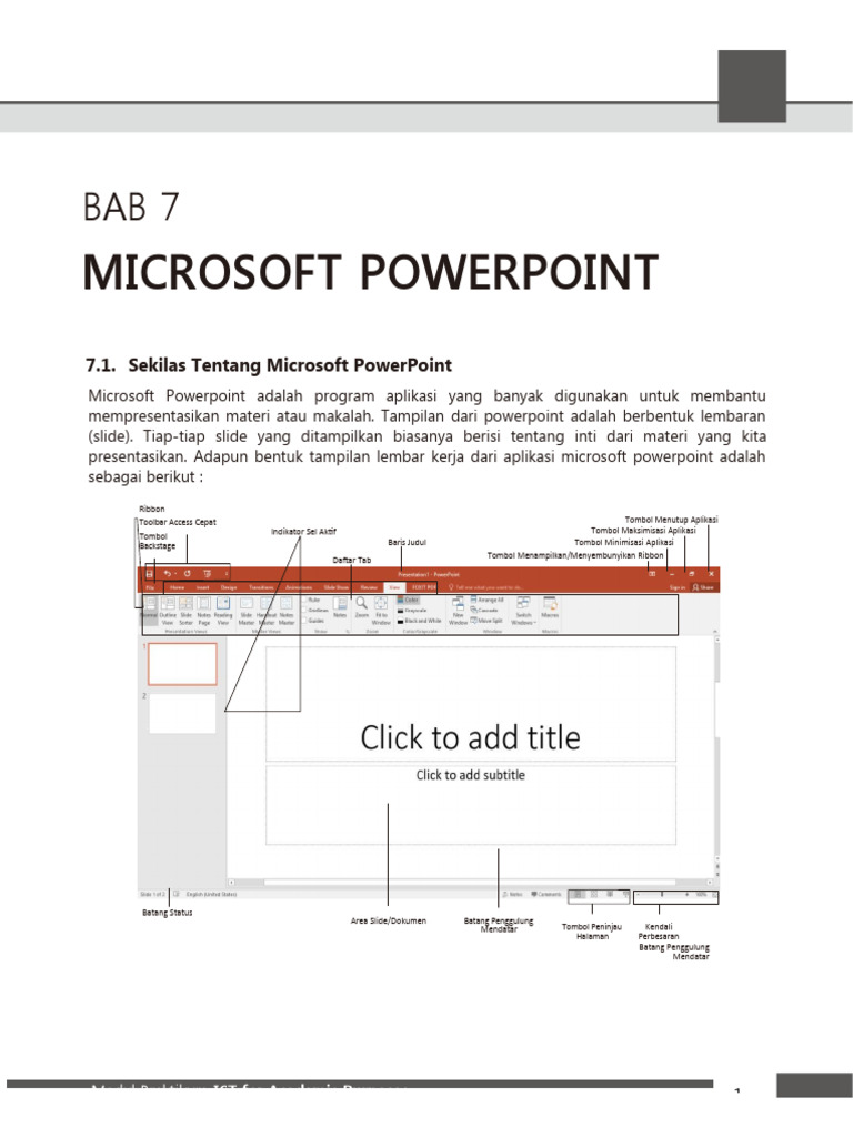 Efek Animasi di Microsoft PowerPoint | PDF | Bisnis