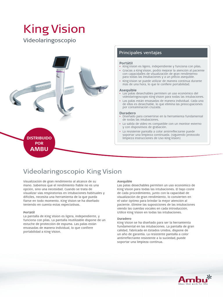 406 - Documento Asociado King Vision | PDF | Vídeo | Pantalla de cristal líquido