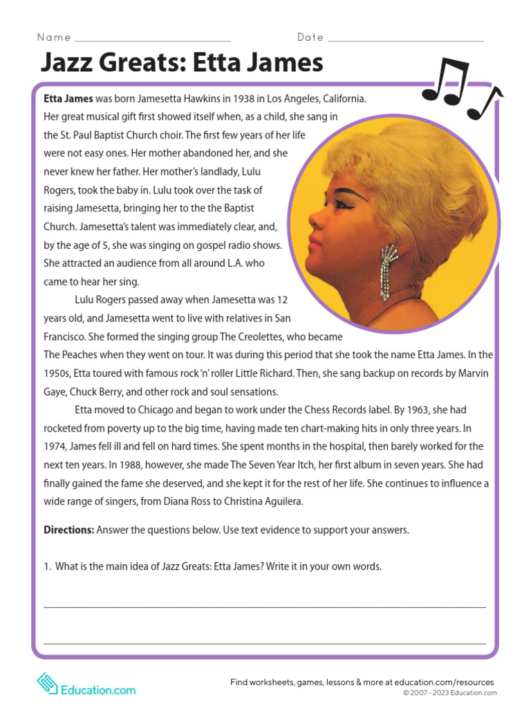 Etta James | PDF
