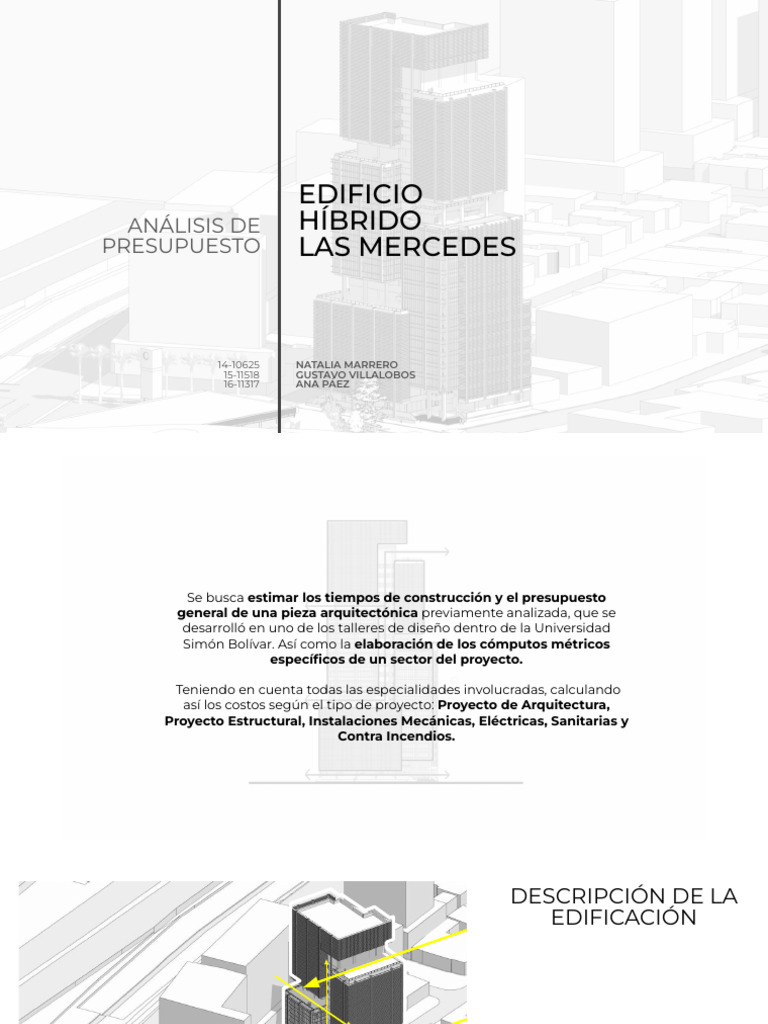 Edificio Hibrido - Presupuesto | PDF