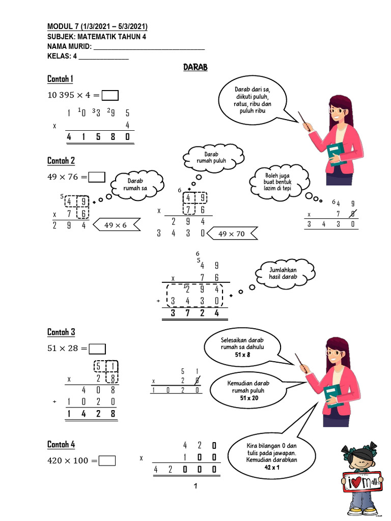 Modul Darab Tahun 4 | PDF