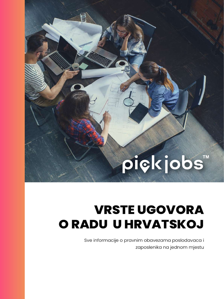 64273387013dc Vrste Ugovora o Radu U Hrvatskoj | PDF