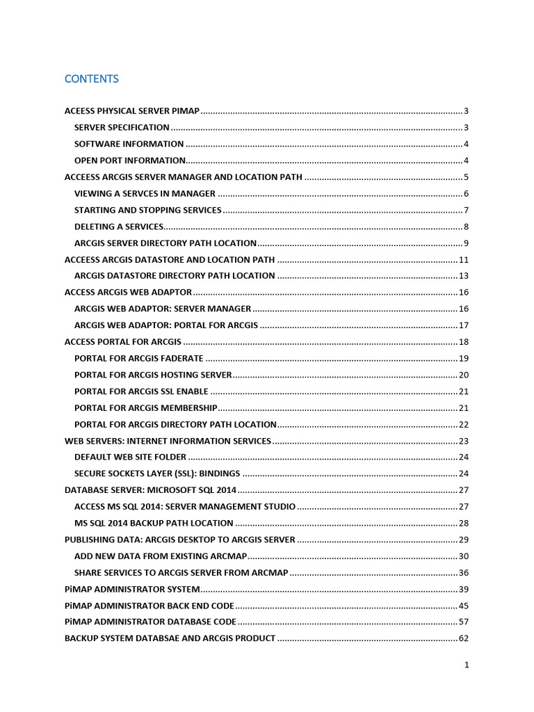 Module Pimap System | PDF | Arc Gis | Networking