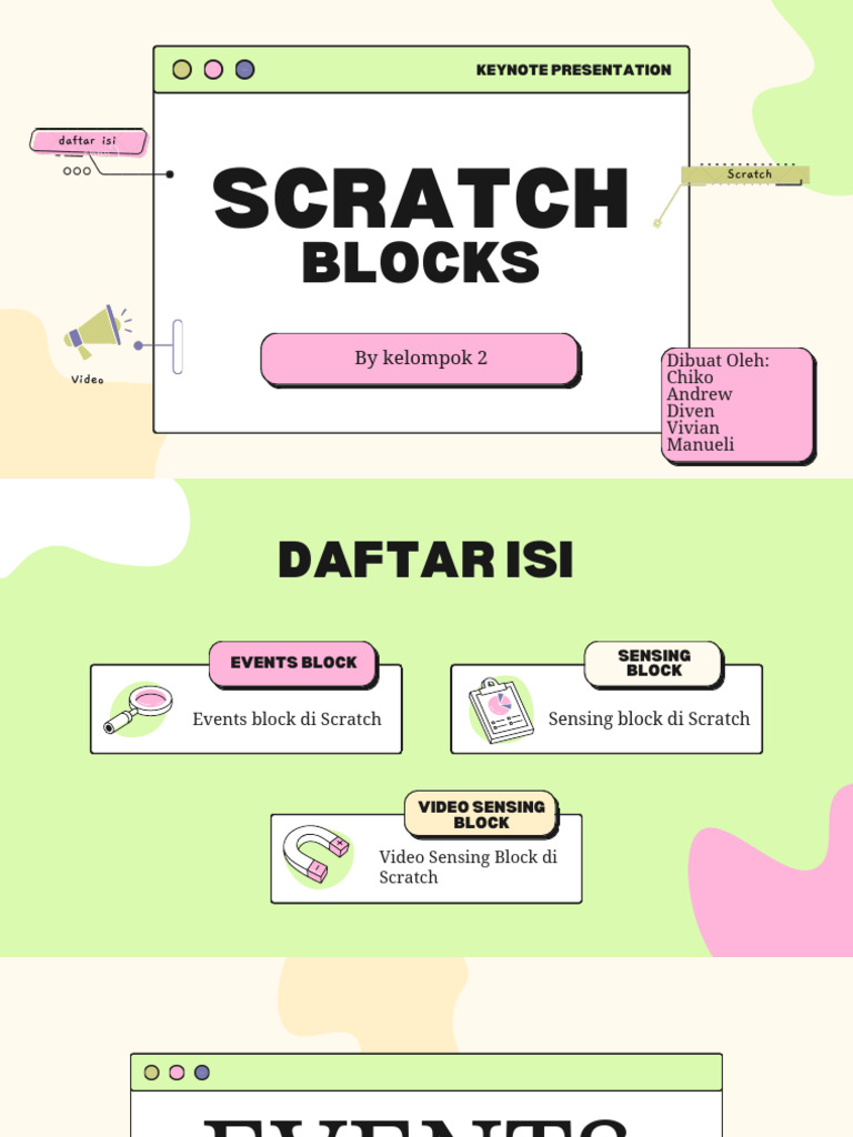 Panduan Blok Scratch | PDF