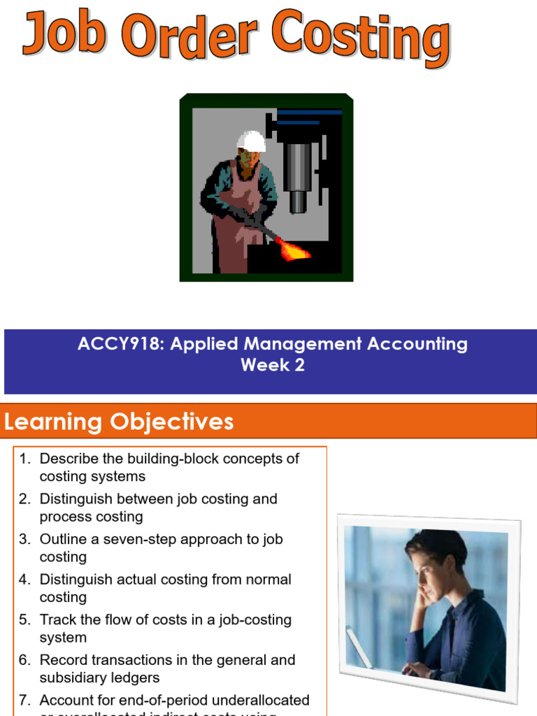 Week3-Job Costing T3 2023 Lecture Note | PDF