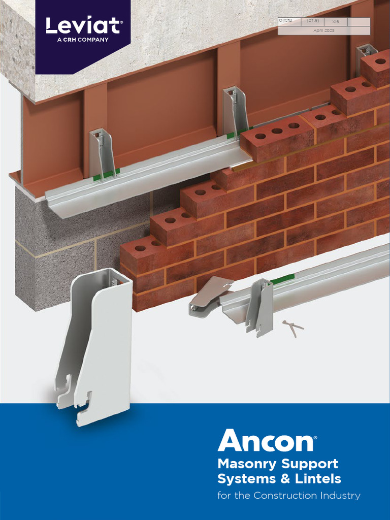 Masonry Support Systems & Lintels Guide | PDF | Building Engineering ...