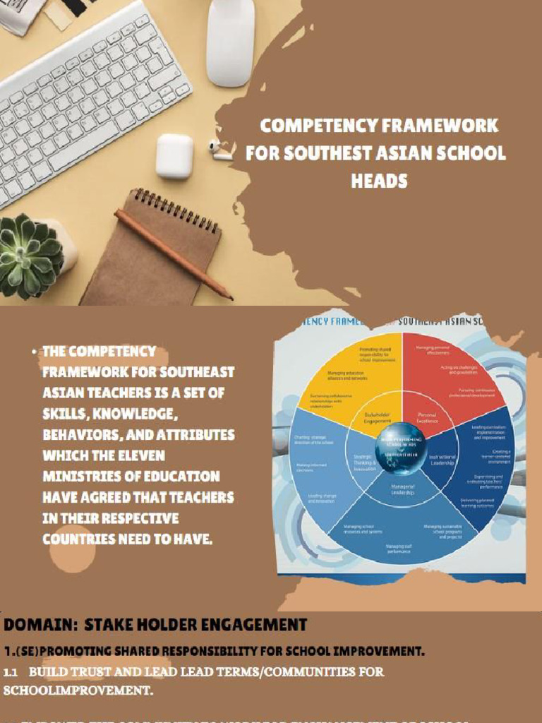 Competency Framework and Domains Competencies For School Heads in ...