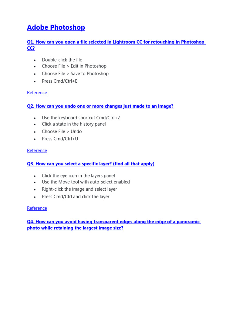 Photoshop Skills Assessment | PDF | Adobe Photoshop | Image Scanner