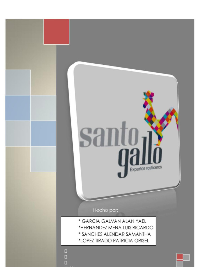Santo Gallo Expertos Rosticeros | PDF