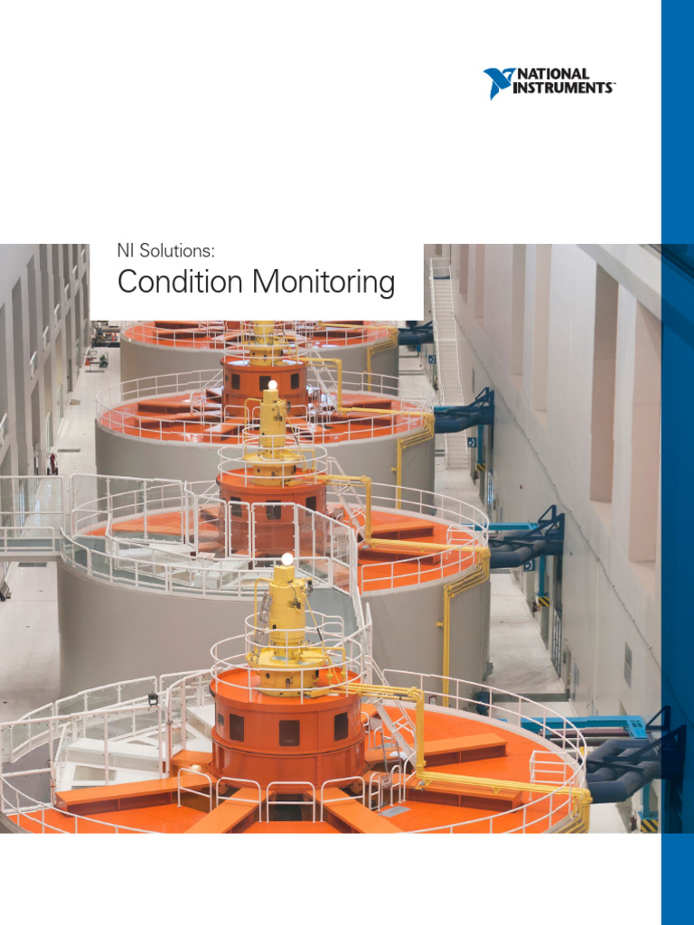 NI Solutions - Condition Monitoring | PDF | Data | Computer Engineering