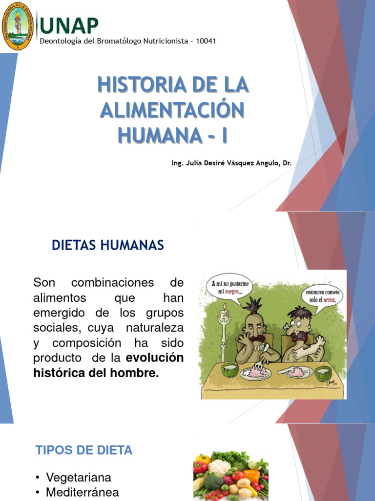 Evolución de la Alimentación Humana | PDF | Alimentos | Panes