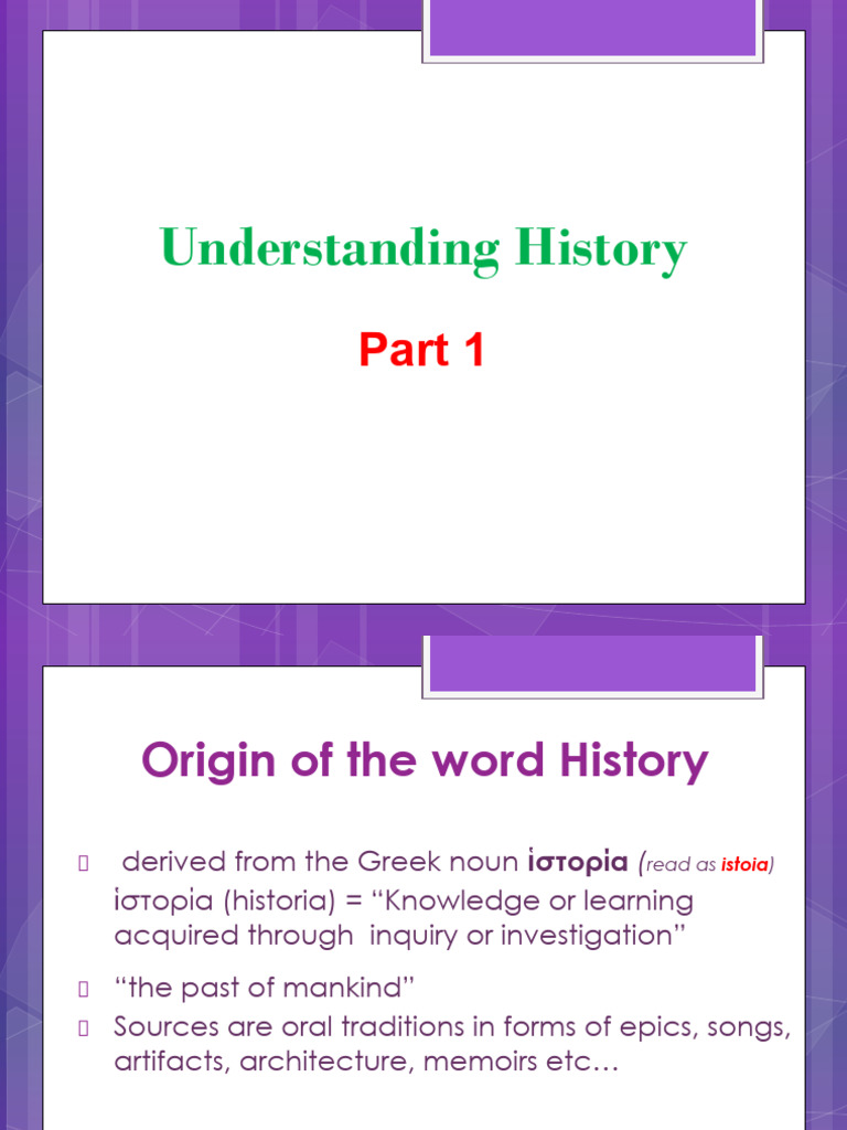 Exploring the Concept of History | PDF | Primary Sources | Science