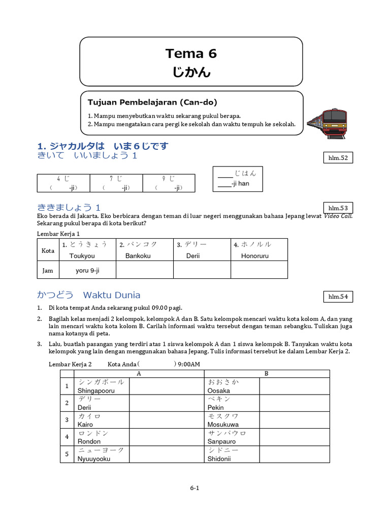 Buku Siswa Tema6 | PDF